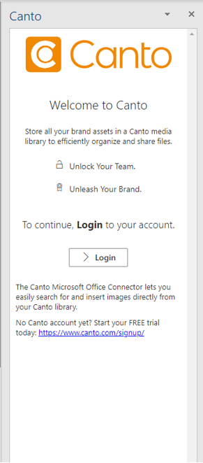 How do I install Office Canto Connector?